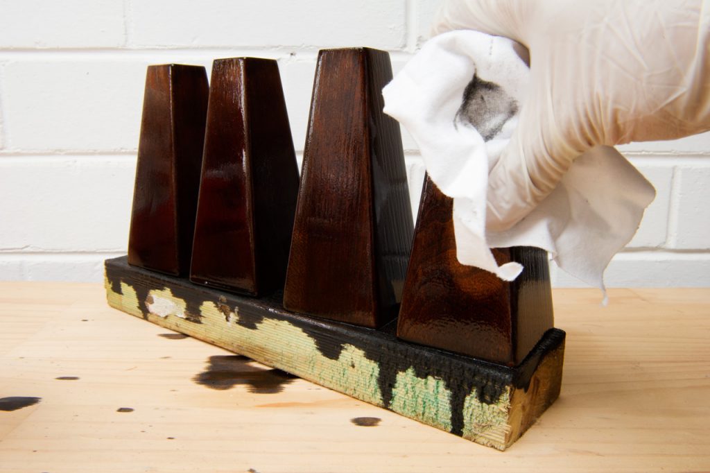 How to DIY your own custom stained sofa and furniture legs | Comfort ...