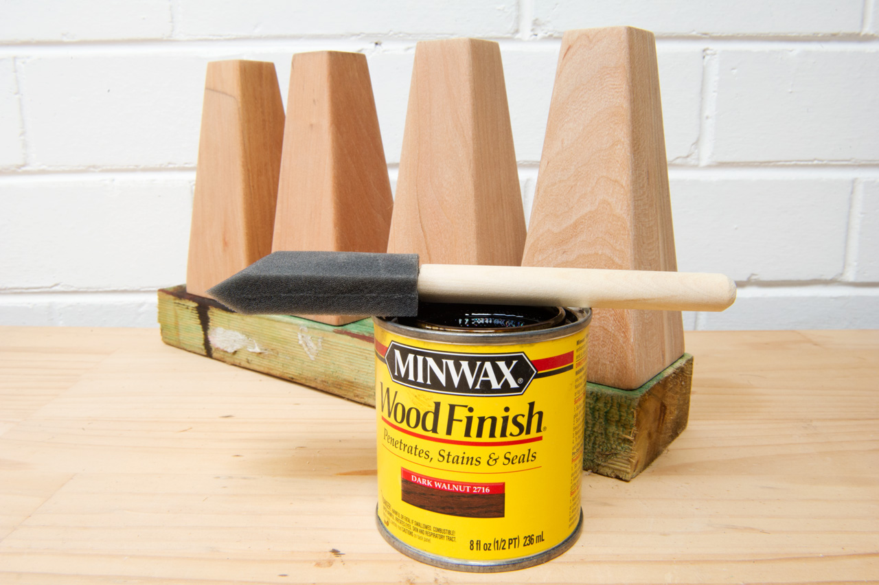 How to DIY your own custom stained sofa and furniture legs | Comfort ...