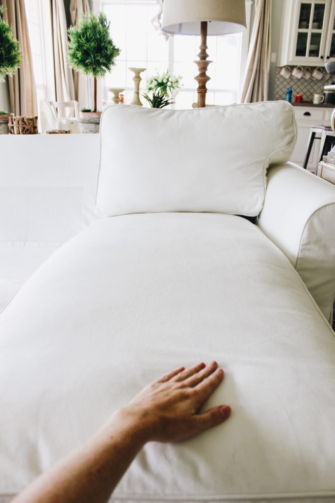 Zero-iron quick fixes for wrinkled sofa slipcovers - Comfort Works Blog ...