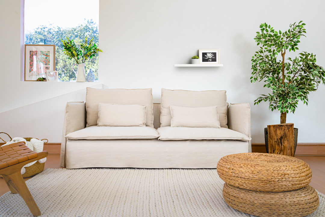 Get a linen sofa without buying a linen sofa - It's possible! | Comfort ...