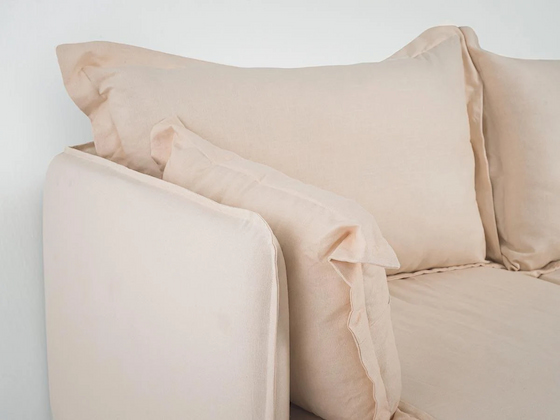 How easy is it to put a slipcover on an IKEA sofa? | Comfort Works Blog ...