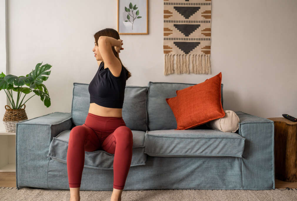 Easy couch exercises you can do at home | Comfort Works Blog & Sofa ...